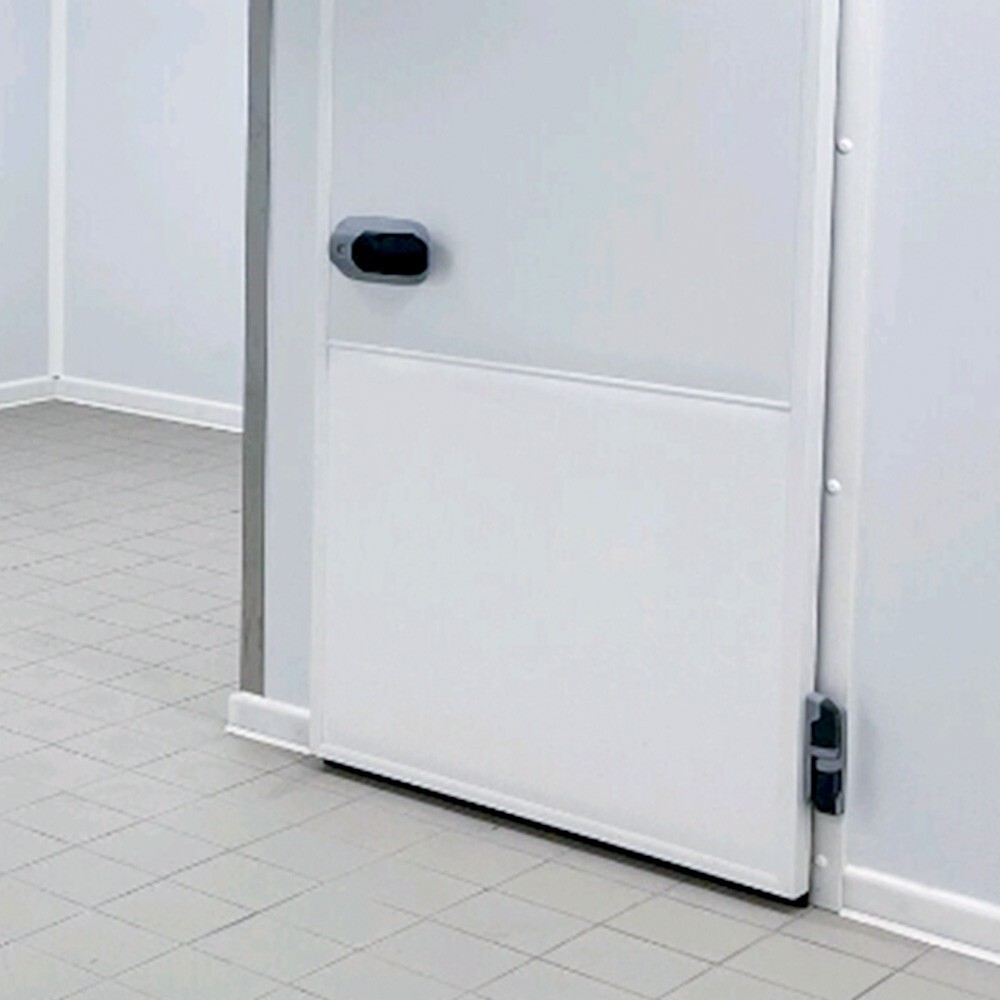 Protection basse 2 faces SPM "Craie" pour porte va et vient 1 Vantail